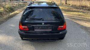 Black BMW 318 2005 in Riga, with an engine capacity of 1.80 L and mileage of 33 thousand km for 1700 €, photo 6 on AUTOMOTO.COM.LV