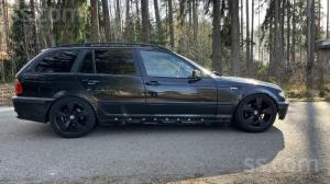 Black BMW 318 2005 in Riga, with an engine capacity of 1.80 L and mileage of 33 thousand km for 1700 €, photo 8 on AUTOMOTO.COM.LV