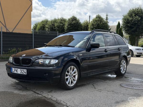 Black BMW 318 2005 in Siauliai, with an engine capacity of 2.00 L and mileage of 384 thousand km for 999 €, photo 1 on AUTOMOTO.COM.LV