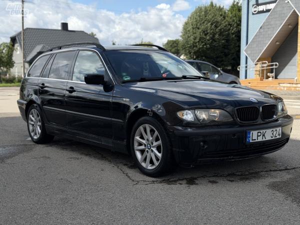 Black BMW 318 2005 in Siauliai, with an engine capacity of 2.00 L and mileage of 384 thousand km for 999 €, photo 3 on AUTOMOTO.COM.LV