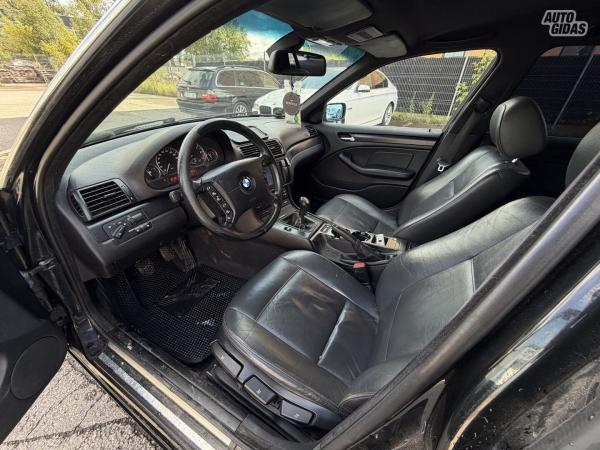 Black BMW 318 2005 in Siauliai, with an engine capacity of 2.00 L and mileage of 384 thousand km for 999 €, photo 7 on AUTOMOTO.COM.LV