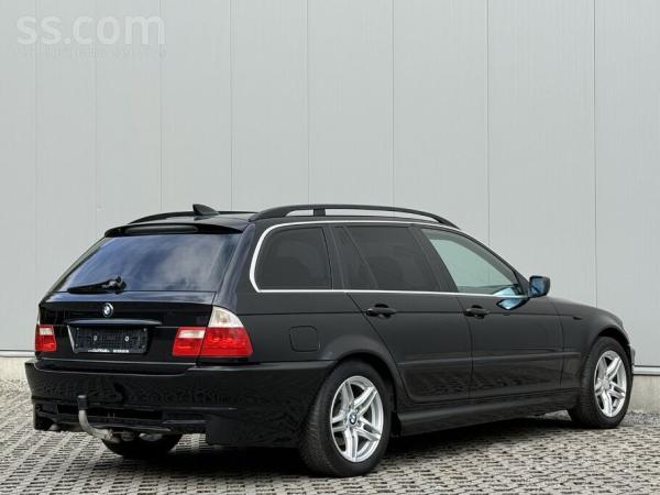 Black BMW 318 2005 in Riga, with an engine capacity of 2.00 L and mileage of 281 thousand km for 3300 €, photo 4 on AUTOMOTO.COM.LV