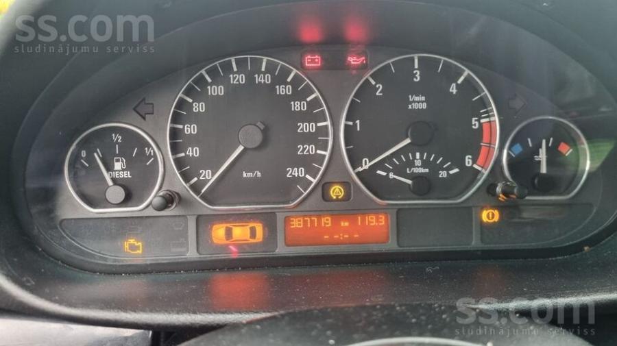 Черный БМВ 318 2005 в Резекне, объемом двигателя 2.00 л и пробегом 388 тыс. км за 2200 €, фото 8 на AUTOMOTO.COM.LV