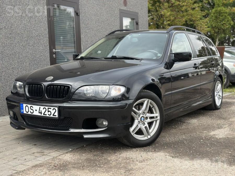 Черный БМВ 318 2005 в Рига, объемом двигателя 2.00 л и пробегом 281 тыс. км за 3300 €, фото 1 на AUTOMOTO.COM.LV