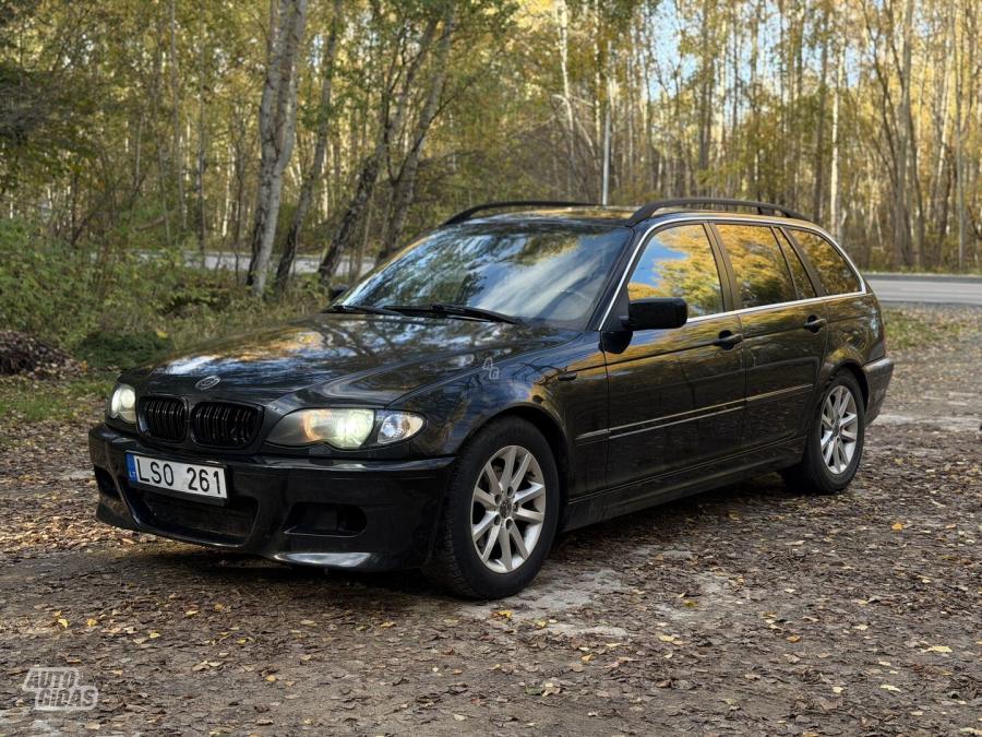 Black BMW 318 2005 in Siauliai, with an engine capacity of 2.00 L and mileage of 500 thousand km for 1350 €, photo 1 on AUTOMOTO.COM.LV