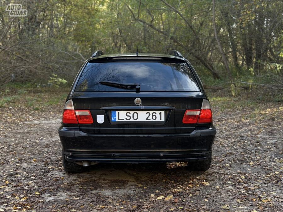 Black BMW 318 2005 in Siauliai, with an engine capacity of 2.00 L and mileage of 500 thousand km for 1350 €, photo 6 on AUTOMOTO.COM.LV
