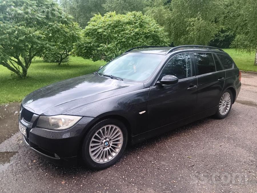 Black BMW 318 2006 in Valmiera, with an engine capacity of 2.00 L and mileage of 511 thousand km for 2150 €, photo 1 on AUTOMOTO.COM.LV