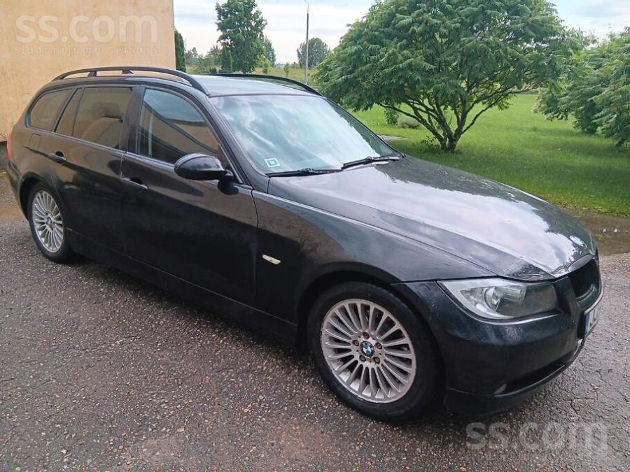 Black BMW 318 2006 in Valmiera, with an engine capacity of 2.00 L and mileage of 511 thousand km for 2150 €, photo 4 on AUTOMOTO.COM.LV