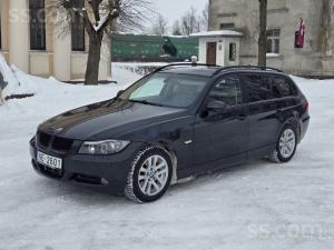 Black BMW 318 2006 in Jelgava, with an engine capacity of 2.00 L and mileage of 356 thousand km for 3500 €, photo  on AUTOMOTO.COM.LV