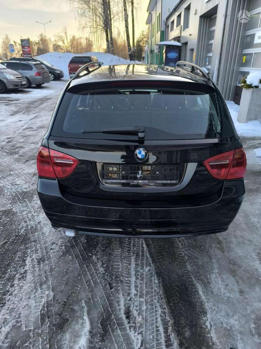 Black BMW 318 2006 in Joniskis, with an engine capacity of 2.00 L and mileage of 220 thousand km for 3550 €, photo 4 on AUTOMOTO.COM.LV