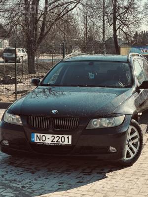 Черный БМВ 318 2006 в Резекне, объемом двигателя 2.00 л и пробегом 480 тыс. км за 2100 €, фото  на AUTOMOTO.COM.LV