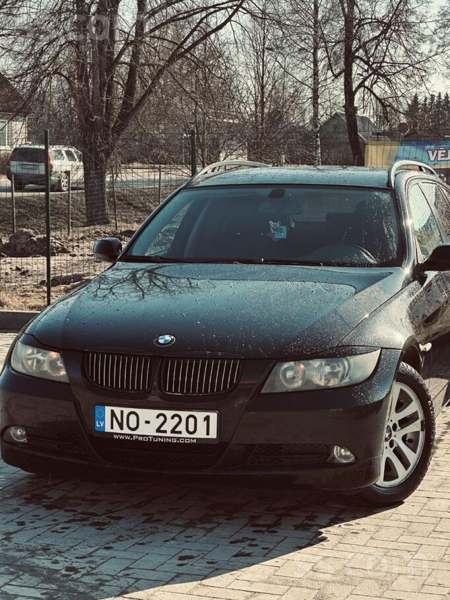 Черный БМВ 318 2006 в Резекне, объемом двигателя 2.00 л и пробегом 480 тыс. км за 2100 €, фото 1 на AUTOMOTO.COM.LV