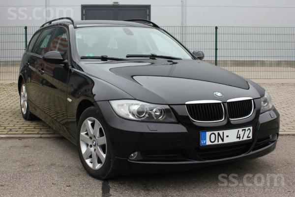 Black BMW 318 2006 in Liepaja, with an engine capacity of 2.00 L and mileage of 323 thousand km for 2900 €, photo 1 on AUTOMOTO.COM.LV