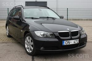 Melns BMW 318 2006 Liepāja, ar dzinēja tilpumu 2.00 L un nobraukumu 323 tūkst. km par 2900 €, foto  vietnē AUTOMOTO.COM.LV