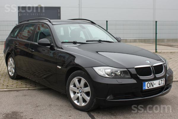 Black BMW 318 2006 in Liepaja, with an engine capacity of 2.00 L and mileage of 323 thousand km for 2900 €, photo 2 on AUTOMOTO.COM.LV
