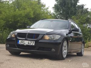 Черный БМВ 318 2006 в Купишкис, объемом двигателя 2.00 л и пробегом 351 тыс. км за 3000 €, фото  на AUTOMOTO.COM.LV