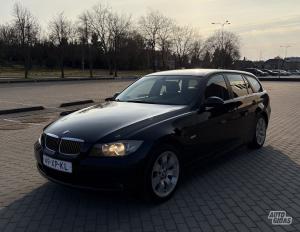 Black BMW 318 2007 in Taurage, with an engine capacity of 2.00 L and mileage of 351 thousand km for 2950 €, photo 5 on AUTOMOTO.COM.LV