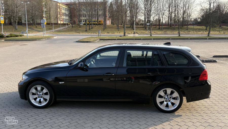 Black BMW 318 2007 in Taurage, with an engine capacity of 2.00 L and mileage of 351 thousand km for 2950 €, photo 6 on AUTOMOTO.COM.LV