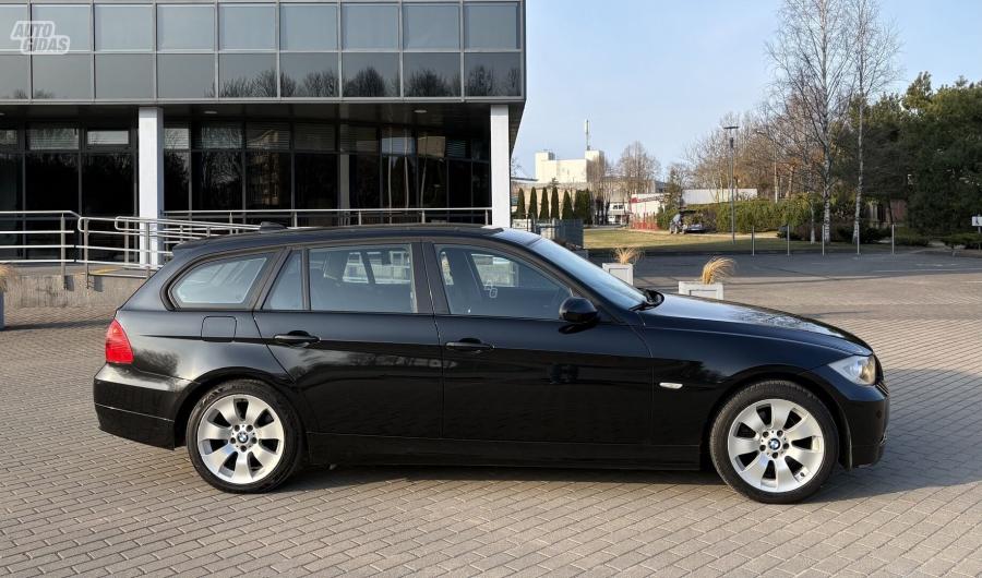 Black BMW 318 2007 in Taurage, with an engine capacity of 2.00 L and mileage of 351 thousand km for 2950 €, photo 10 on AUTOMOTO.COM.LV