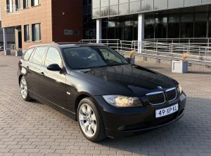 Black BMW 318 2007 in Taurage, with an engine capacity of 2.00 L and mileage of 351 thousand km for 2950 €, photo 11 on AUTOMOTO.COM.LV