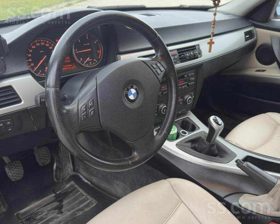 Melns BMW 318 2007 Liepāja, ar dzinēja tilpumu 2.00 L un nobraukumu 395 tūkst. km par 3250 €, foto 6 vietnē AUTOMOTO.COM.LV