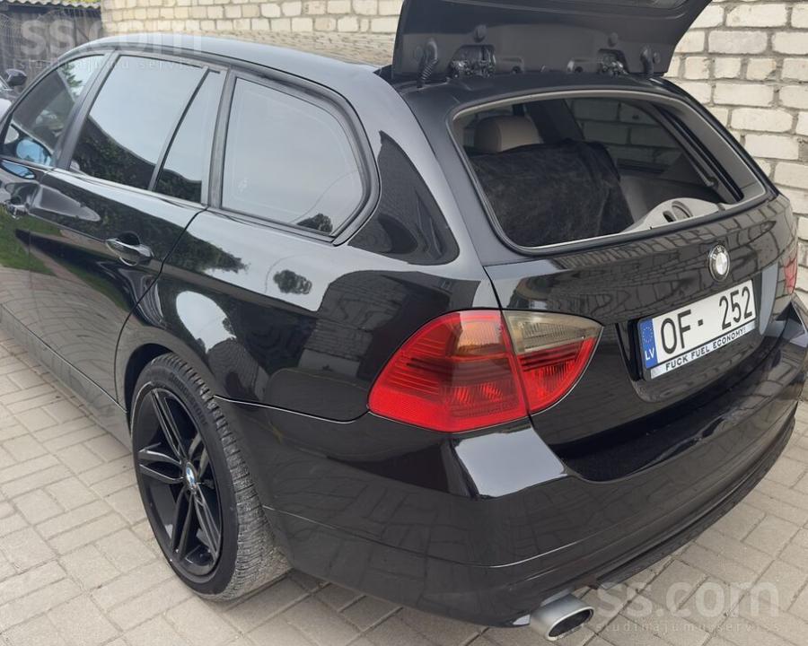 Melns BMW 318 2007 Liepāja, ar dzinēja tilpumu 2.00 L un nobraukumu 395 tūkst. km par 3250 €, foto 12 vietnē AUTOMOTO.COM.LV