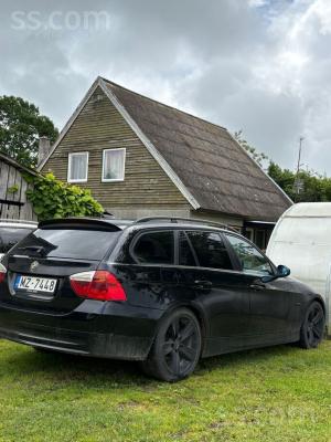 Melns BMW 318 2007 Saldus, ar dzinēja tilpumu 2.00 L un nobraukumu 346 tūkst. km par 3200 €, foto  vietnē AUTOMOTO.COM.LV