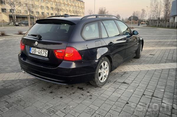 Черный БМВ 318 2007 в Гулбене, объемом двигателя 2.00 л и пробегом 361 тыс. км за 4900 €, фото 3 на AUTOMOTO.COM.LV