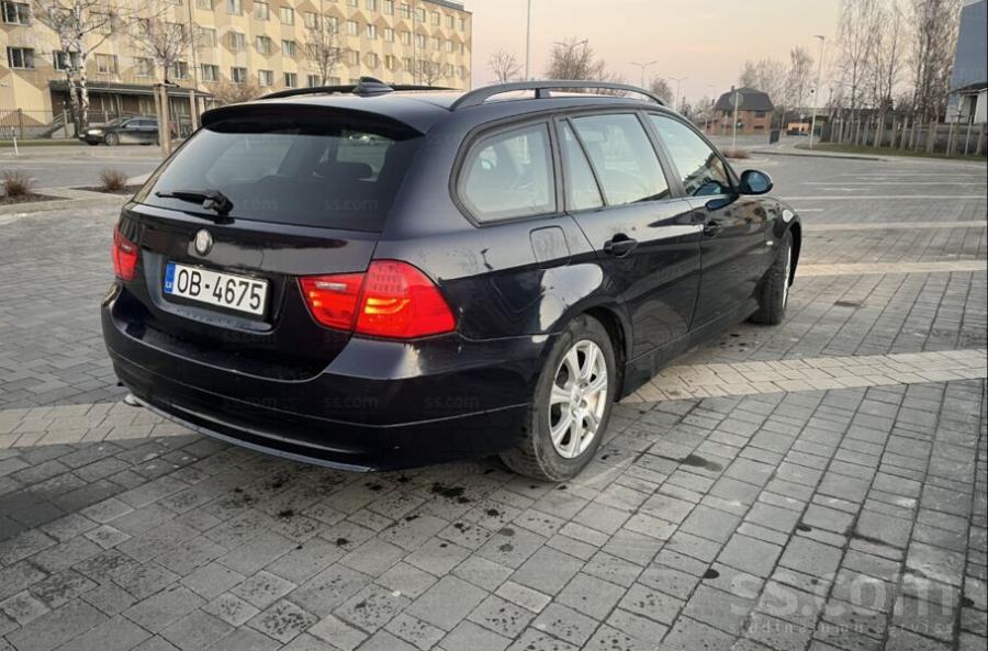 Черный БМВ 318 2007 в Гулбене, объемом двигателя 2.00 л и пробегом 361 тыс. км за 4900 €, фото 4 на AUTOMOTO.COM.LV