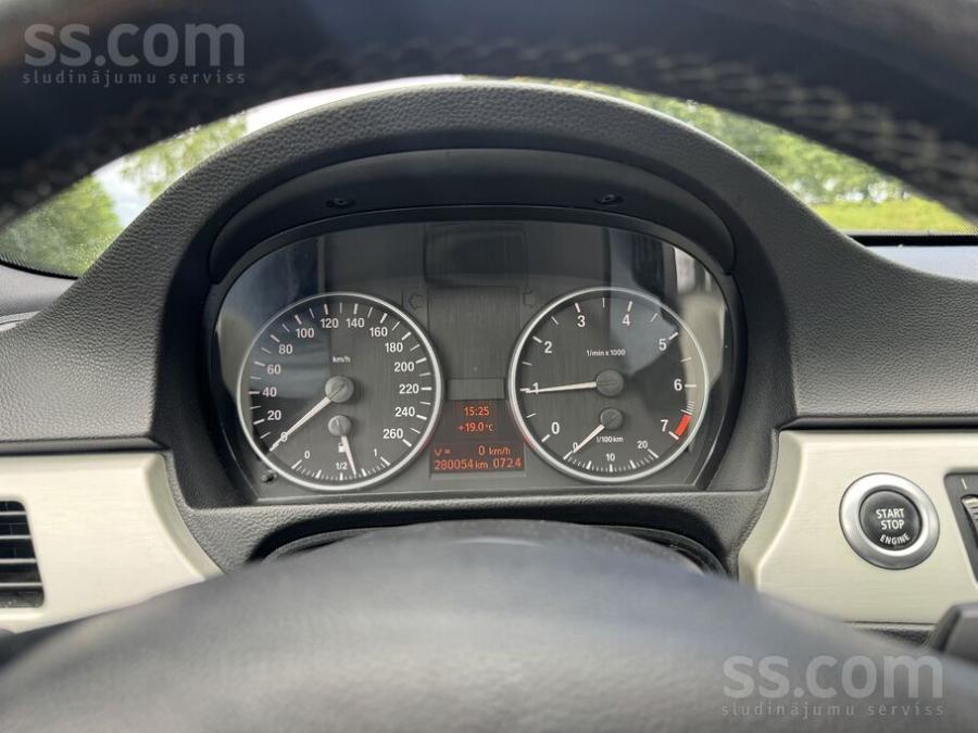 Melns BMW 318 2007 Rīga, ar dzinēja tilpumu 2.00 L un nobraukumu 281 tūkst. km par 3290 €, foto 9 vietnē AUTOMOTO.COM.LV
