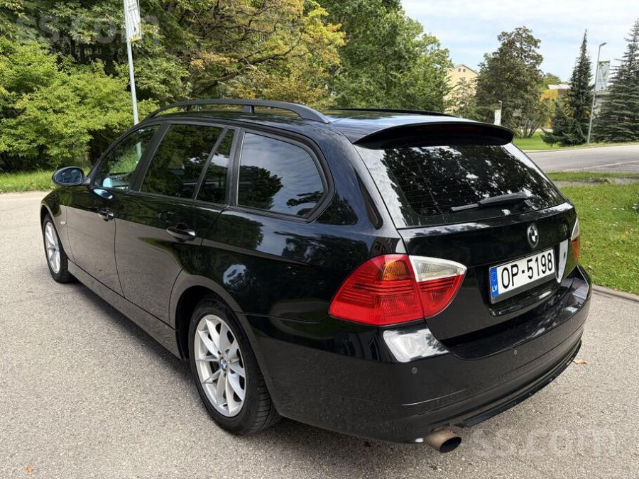 Melns BMW 318 2007 Valmiera, ar dzinēja tilpumu 2.00 L un nobraukumu 318 tūkst. km par 3995 €, foto 4 vietnē AUTOMOTO.COM.LV