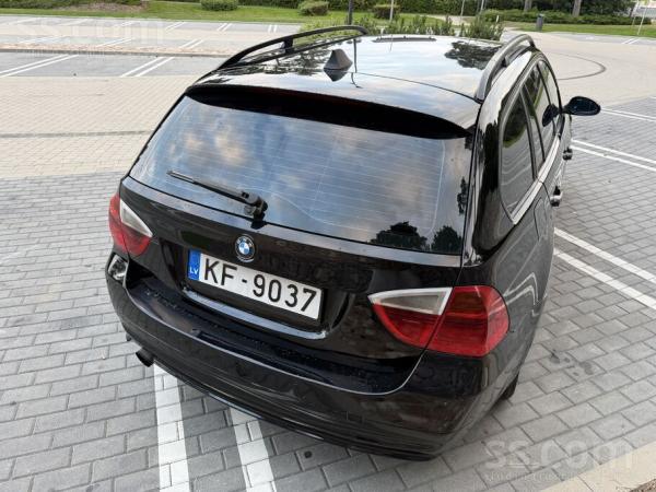 Black BMW 318 2007 in Ventspils, with an engine capacity of 2.00 L and mileage of 419 thousand km for 3110 €, photo 7 on AUTOMOTO.COM.LV