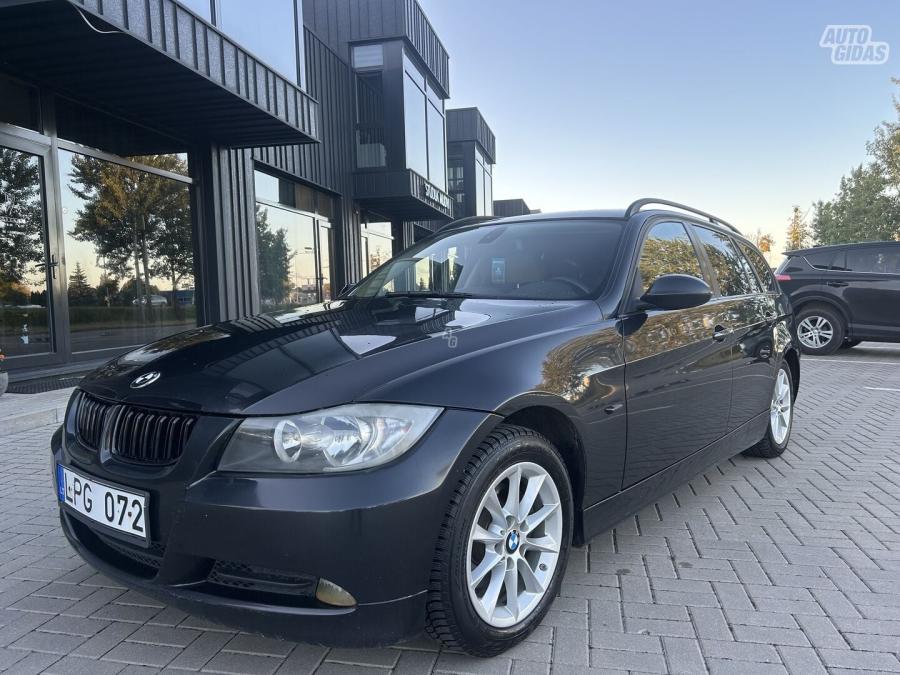 Melns BMW 318 2007 Kauņa, ar dzinēja tilpumu 2.00 L un nobraukumu 360 tūkst. km par 2850 €, foto 4 vietnē AUTOMOTO.COM.LV