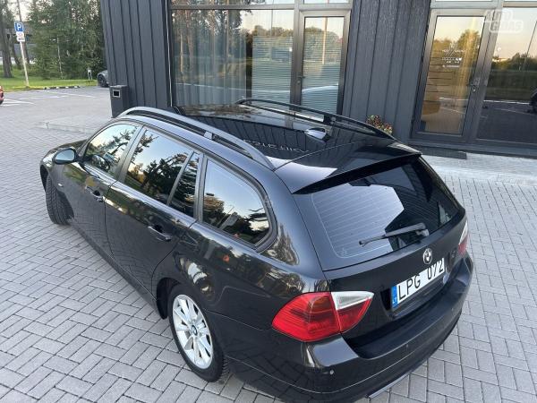 Black BMW 318 2007 in Kaunas, with an engine capacity of 2.00 L and mileage of 360 thousand km for 2850 €, photo 5 on AUTOMOTO.COM.LV