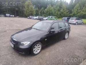 Black BMW 318 2007 in Cesis, with an engine capacity of 2.00 L and mileage of 437 thousand km for 1700 €, photo  on AUTOMOTO.COM.LV