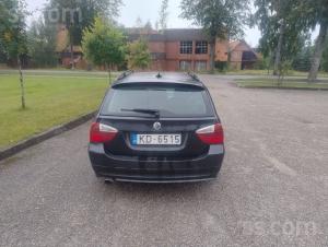 Black BMW 318 2007 in Cesis, with an engine capacity of 2.00 L and mileage of 437 thousand km for 1700 €, photo 6 on AUTOMOTO.COM.LV