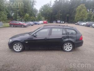 Black BMW 318 2007 in Cesis, with an engine capacity of 2.00 L and mileage of 437 thousand km for 1700 €, photo 7 on AUTOMOTO.COM.LV
