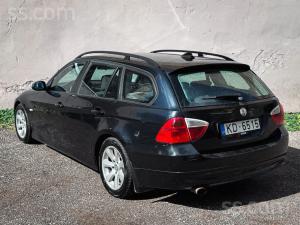 Black BMW 318 2007 in Riga, with an engine capacity of 2.00 L and mileage of 437 thousand km for 1850 €, photo 6 on AUTOMOTO.COM.LV