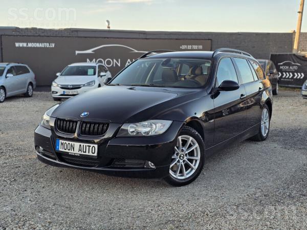 Black BMW 318 2008 in Liepaja, with an engine capacity of 2.00 L and mileage of 0 thousand km for 3800 €, photo 1 on AUTOMOTO.COM.LV