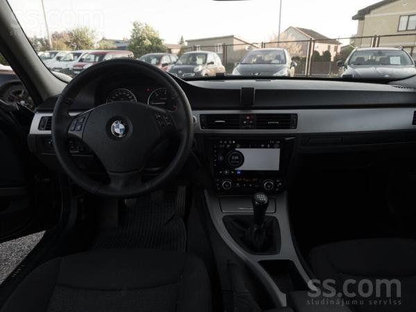 Black BMW 318 2008 in Liepaja, with an engine capacity of 2.00 L and mileage of 0 thousand km for 3800 €, photo 10 on AUTOMOTO.COM.LV