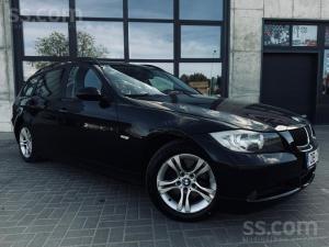 Black BMW 318 2008 in Cesis, with an engine capacity of 2.00 L and mileage of 0 thousand km for 14500 €, photo 2 on AUTOMOTO.COM.LV