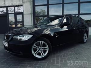 Black BMW 318 2008 in Cesis, with an engine capacity of 2.00 L and mileage of 0 thousand km for 14500 €, photo 4 on AUTOMOTO.COM.LV