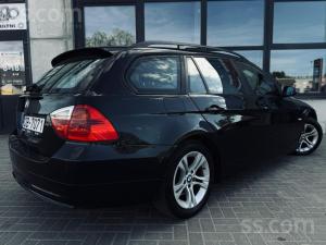 Black BMW 318 2008 in Cesis, with an engine capacity of 2.00 L and mileage of 0 thousand km for 14500 €, photo 6 on AUTOMOTO.COM.LV