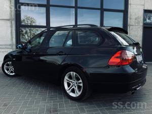 Black BMW 318 2008 in Cesis, with an engine capacity of 2.00 L and mileage of 0 thousand km for 14500 €, photo 8 on AUTOMOTO.COM.LV