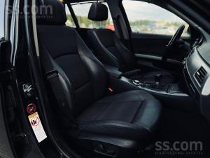 Black BMW 318 2008 in Cesis, with an engine capacity of 2.00 L and mileage of 0 thousand km for 14500 €, photo 15 on AUTOMOTO.COM.LV