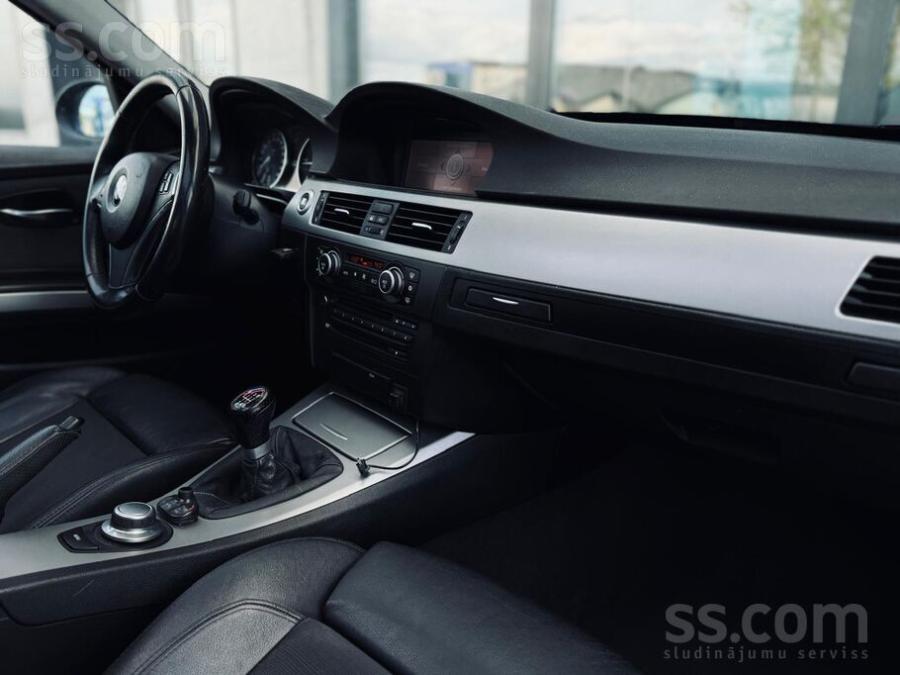 Black BMW 318 2008 in Cesis, with an engine capacity of 2.00 L and mileage of 0 thousand km for 14500 €, photo 22 on AUTOMOTO.COM.LV