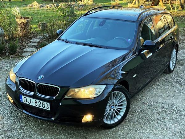 Black BMW 318 2008 in Riga, with an engine capacity of 2.00 L and mileage of 300 thousand km for 4800 €, photo 1 on AUTOMOTO.COM.LV