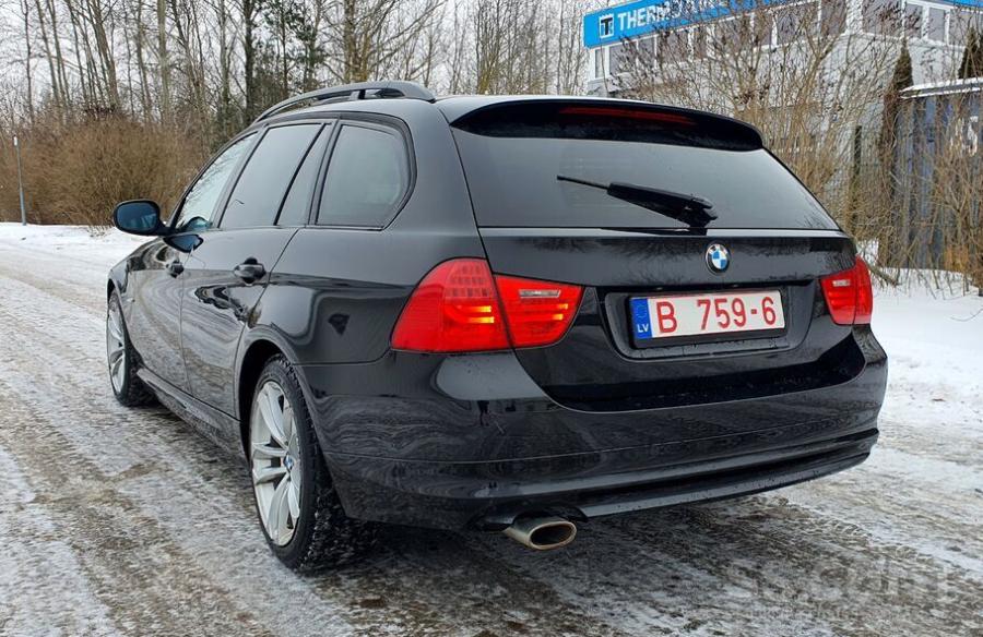 Melns BMW 318 2008 Rīga, ar dzinēja tilpumu 2.00 L un nobraukumu 328 tūkst. km par 4600 €, foto 3 vietnē AUTOMOTO.COM.LV
