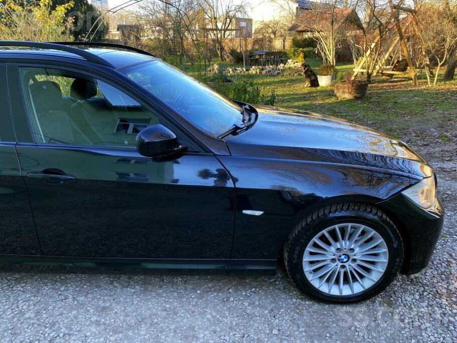 Black BMW 318 2008 in Riga, with an engine capacity of 2.00 L and mileage of 300 thousand km for 4400 €, photo 34 on AUTOMOTO.COM.LV