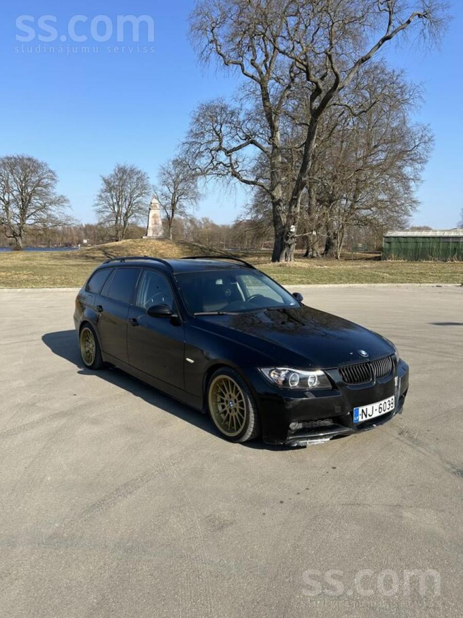 Melns BMW 318 2008 Rīga, ar dzinēja tilpumu 2.00 L un nobraukumu 380 tūkst. km par 3300 €, foto 1 vietnē AUTOMOTO.COM.LV